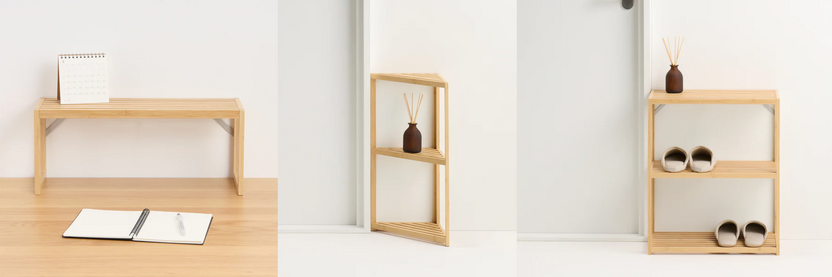 Bamboo Storage Shelves & Racks | Home Furniture | MUJI USA