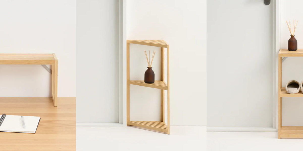 Bamboo Storage Shelves & Racks | Home Furniture | MUJI USA
