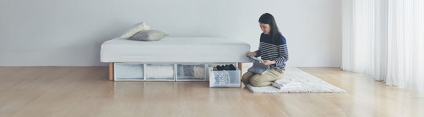 Polypropylene Storage Drawers | Stacking Clear Drawer | MUJI USA
