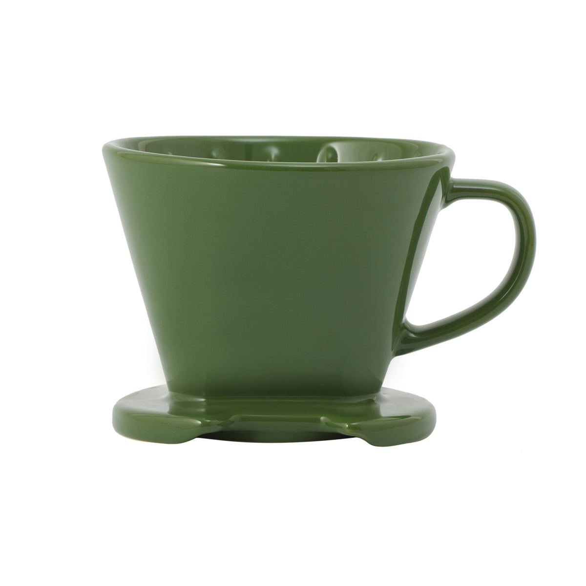Stoneware Coffee Dripper - Green | Coffee Accessories | MUJI USA