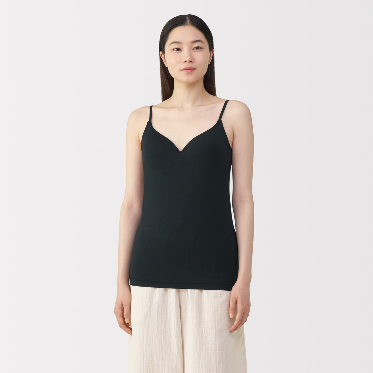 Lyocell Blend Bra Camisole | Women's Innerwear | MUJI USA