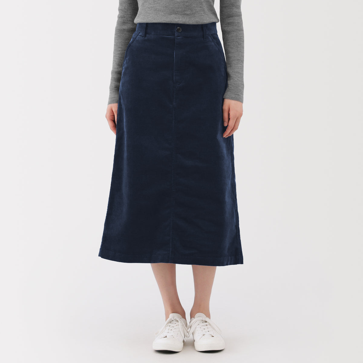 Corduroy Pencil Skirt Women S Fall Bottoms Muji Usa
