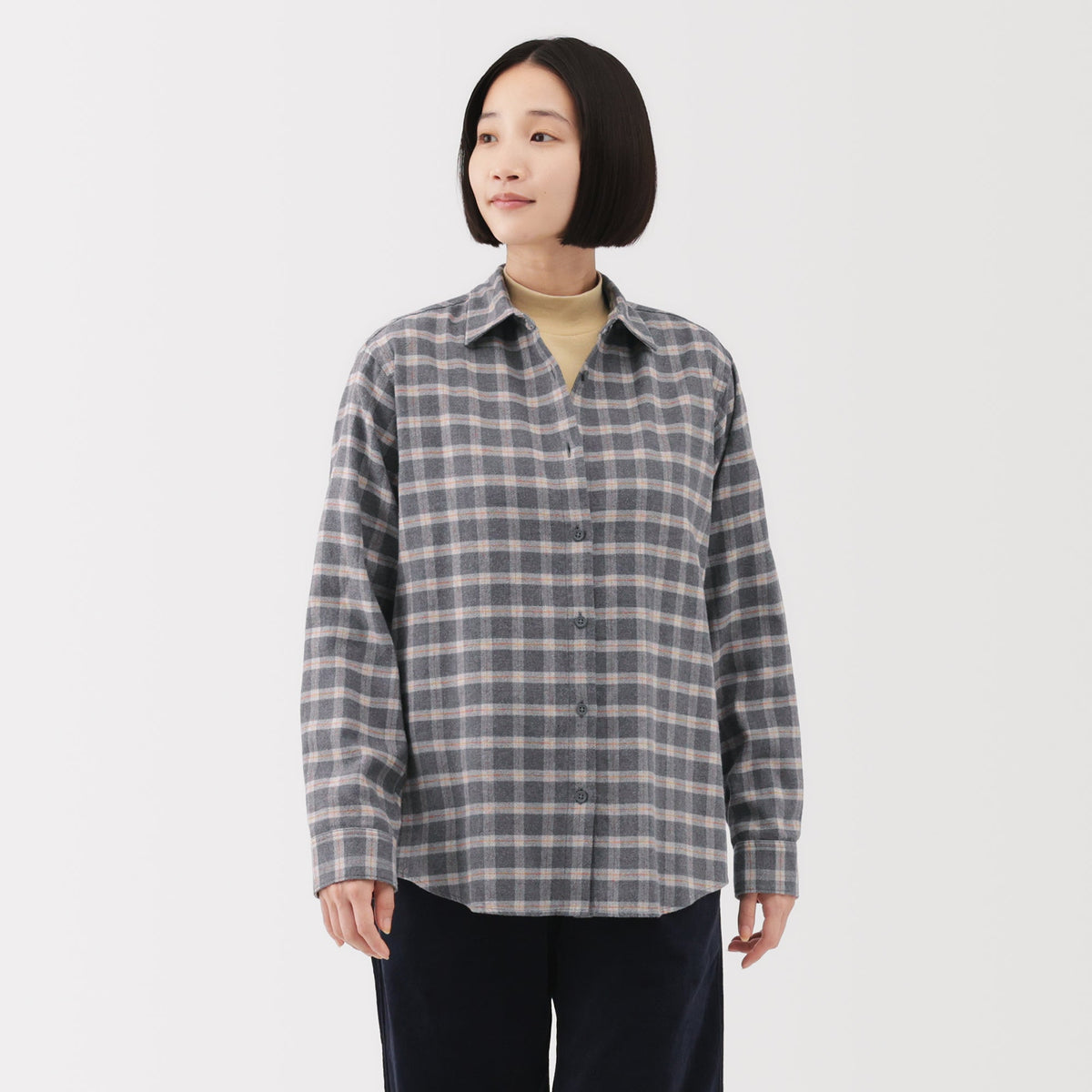 Flannel Shirt | Women's Fall Apparel | MUJI USA
