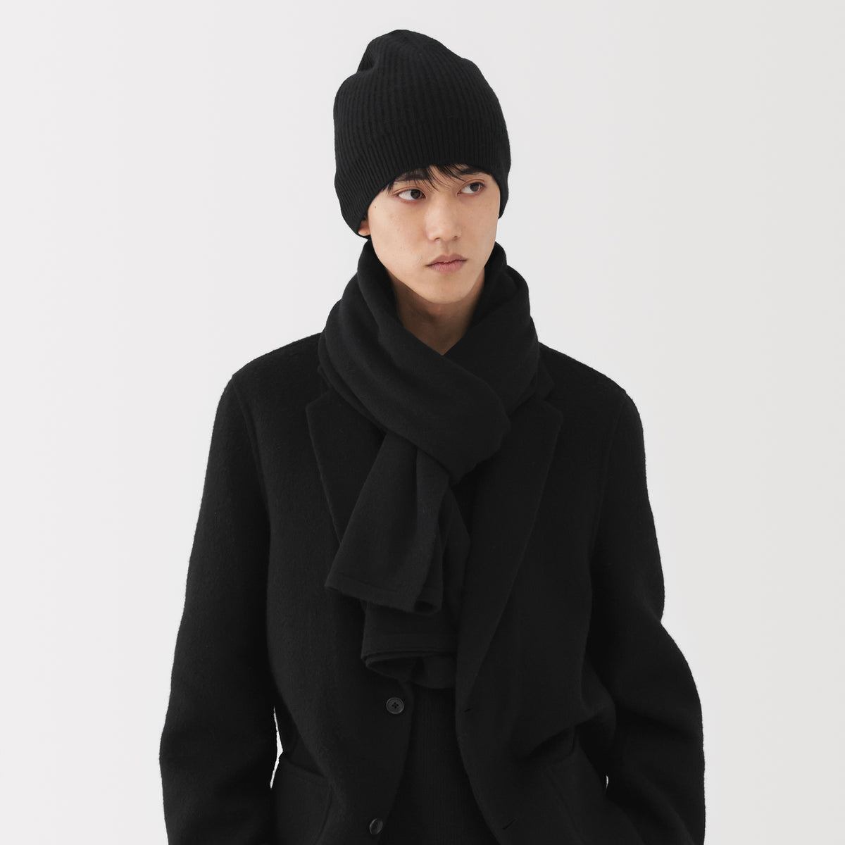 Labo Cashmere Knit Cap | Winter Accessories | MUJI USA