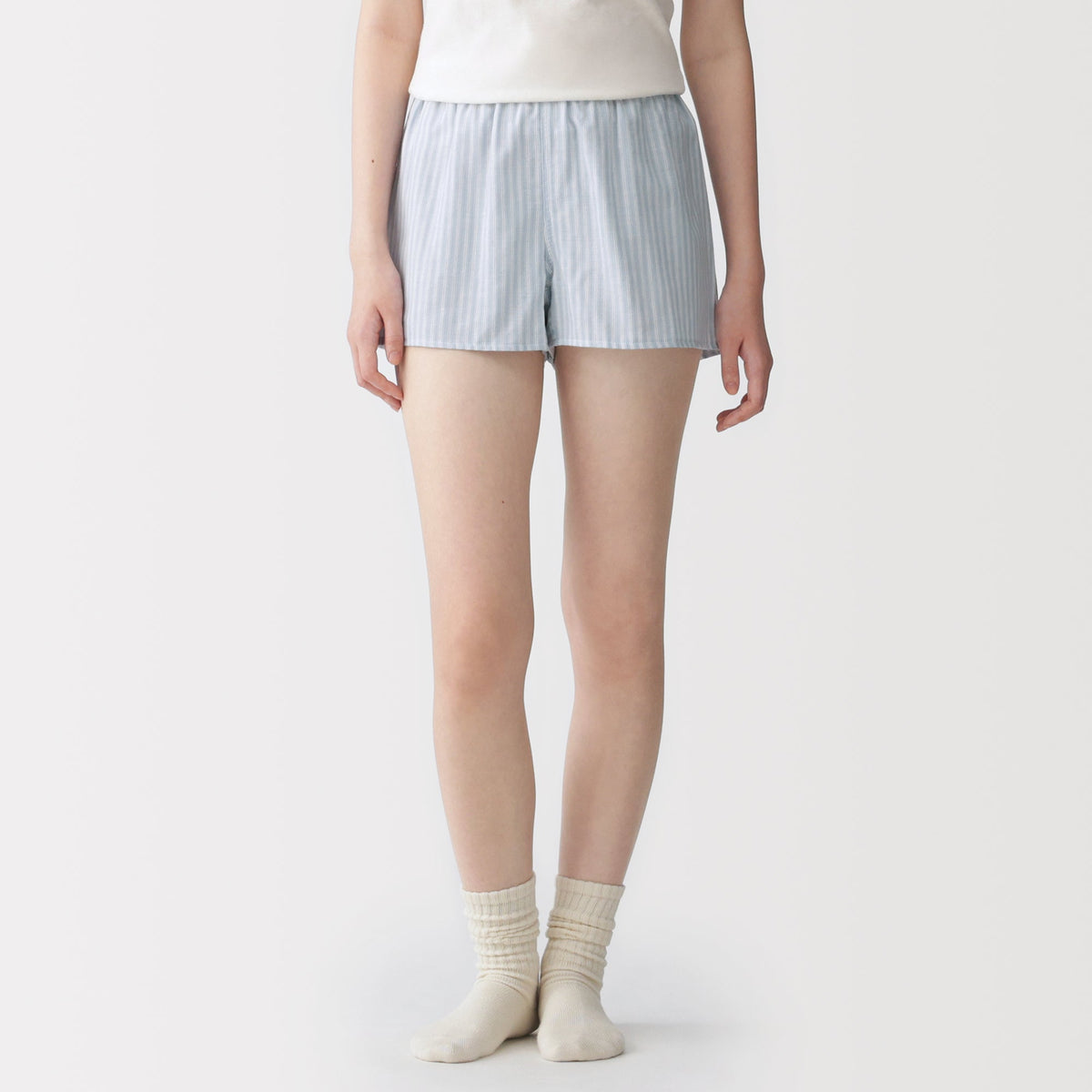 Side Seamless Double Gauze Trunks | Women's Loungewear | MUJI USA