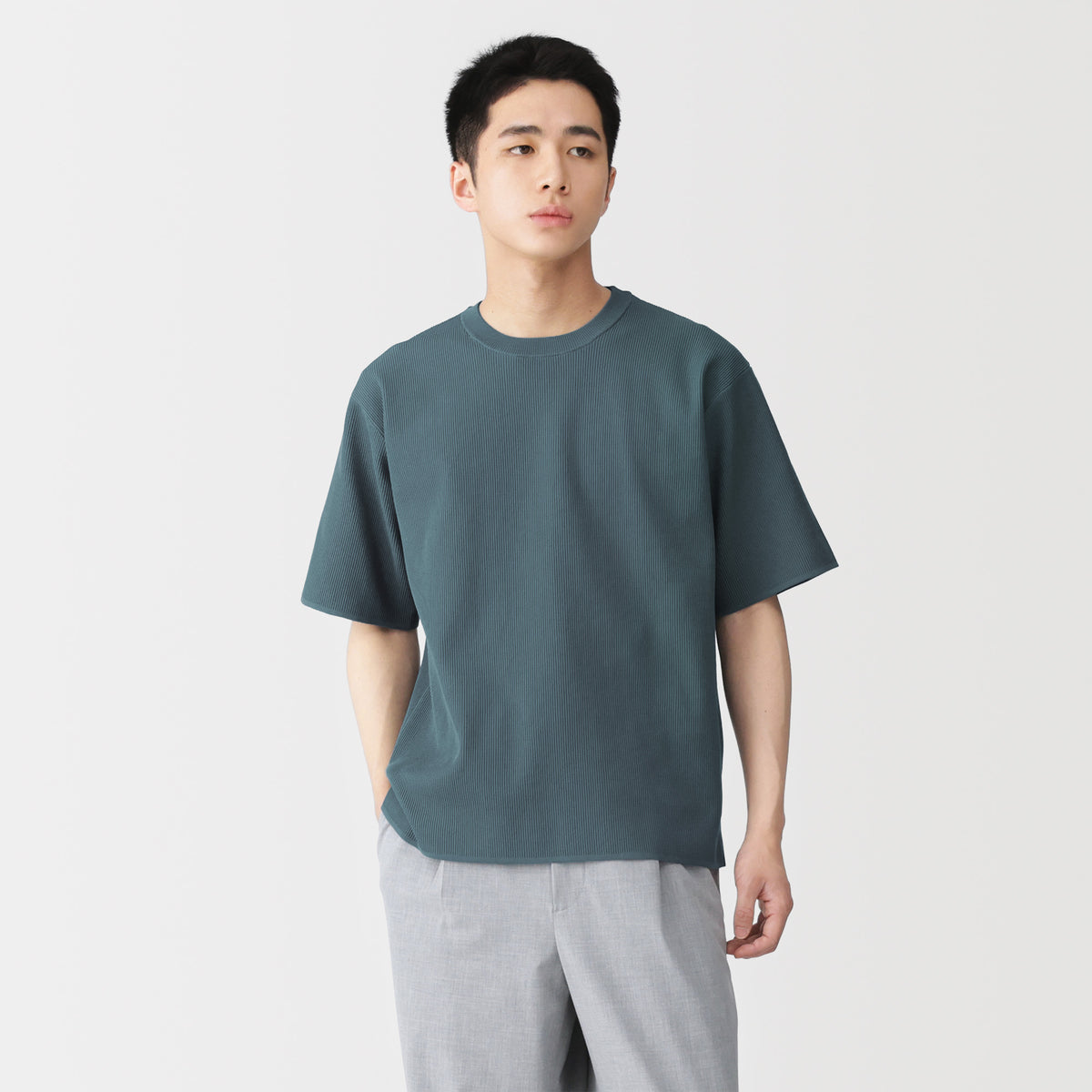 Quick Dry Washable T-Shirt | Men's Spring Tops | MUJI USA