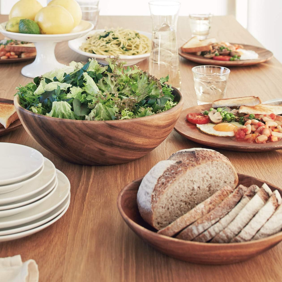 Acacia Bowl | Wooden Bowls | MUJI USA