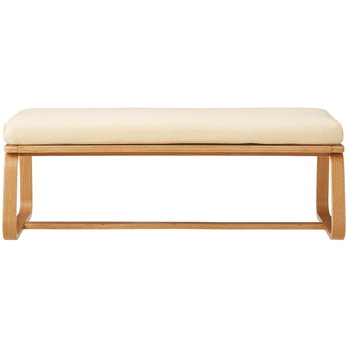 [HD] Living Dining Bench 1 - Oak - Body Only | MUJI USA