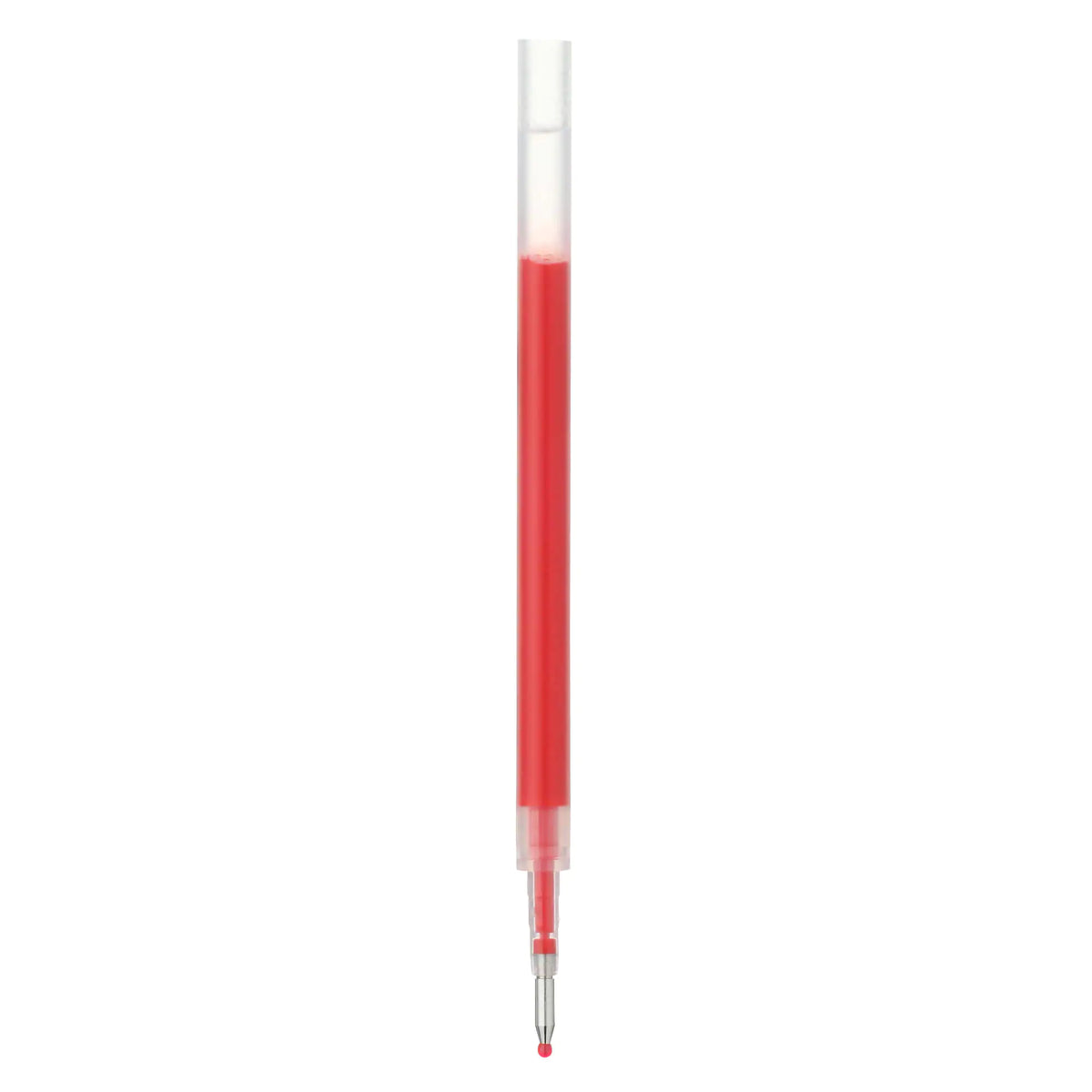 Refill for Smooth Gel Ink Ballpoint Pen 0.5mm Red | MUJI USA