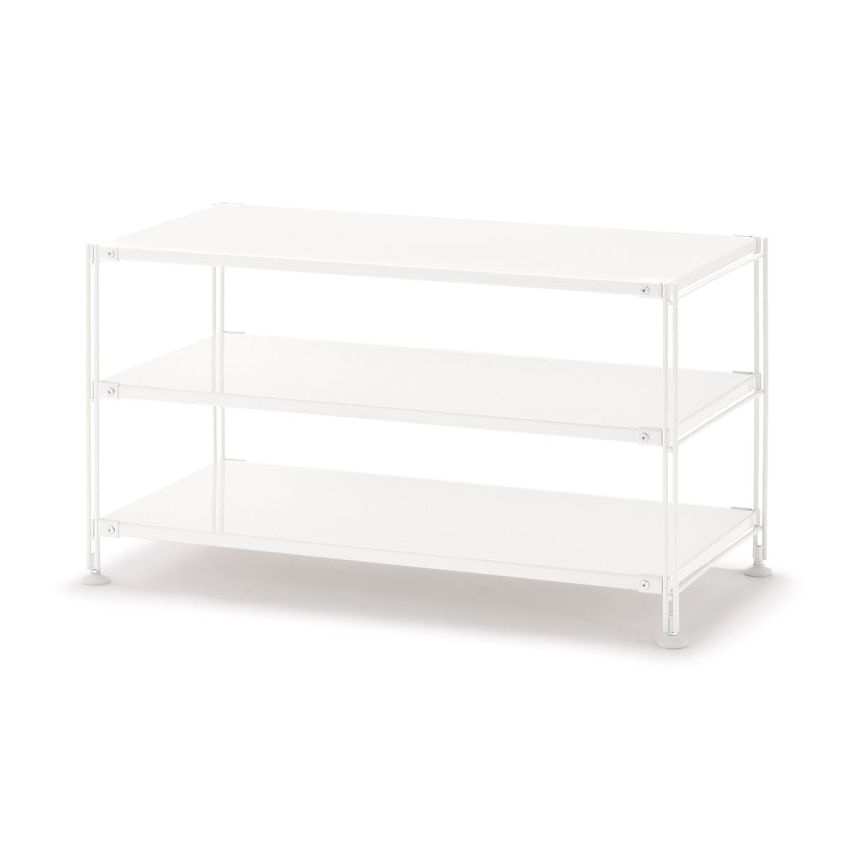 SUS Shelving Unit - Light Gray - Wide - Mini | MUJI USA