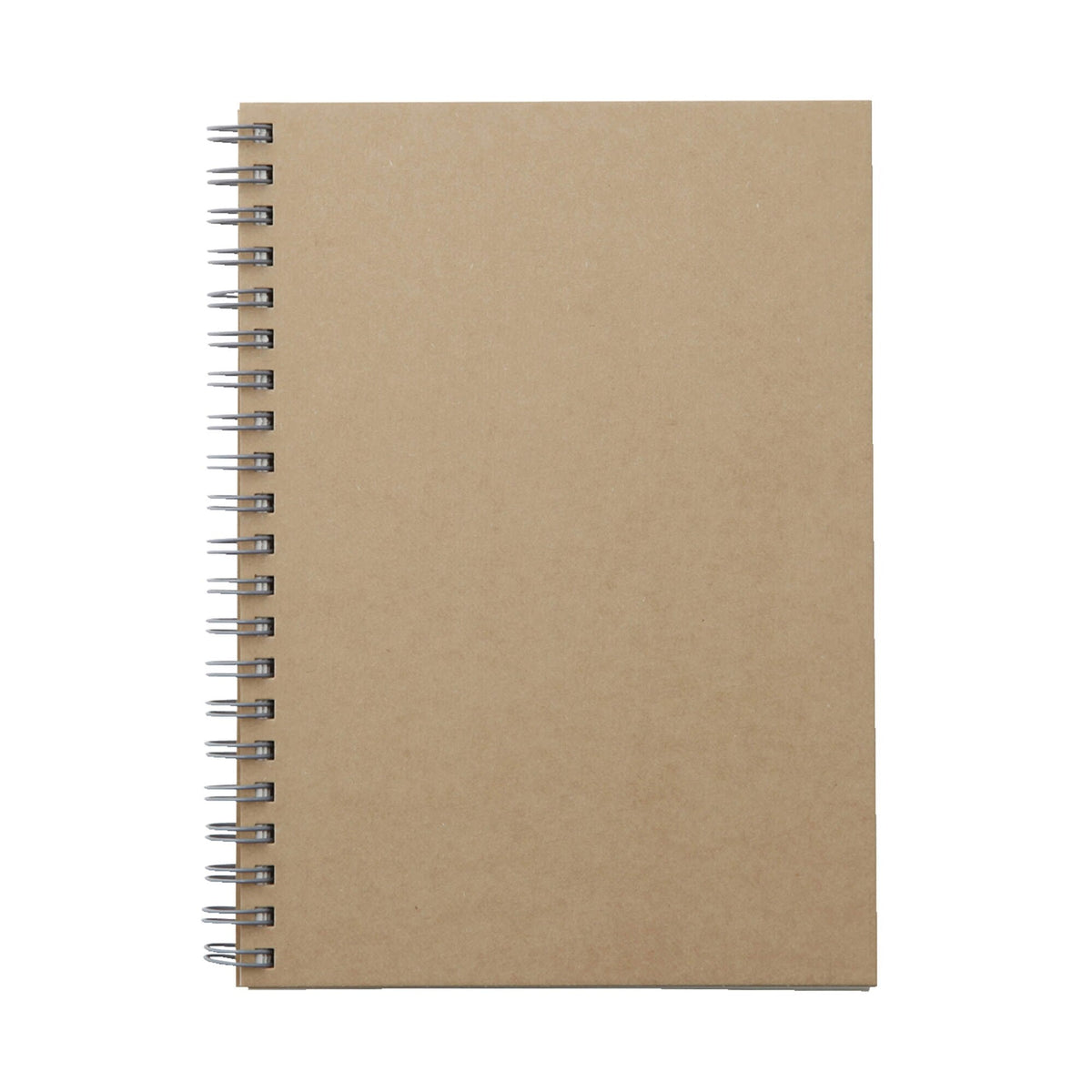B6 Wirebound Notebook Plain Beige | Stationery | MUJI USA