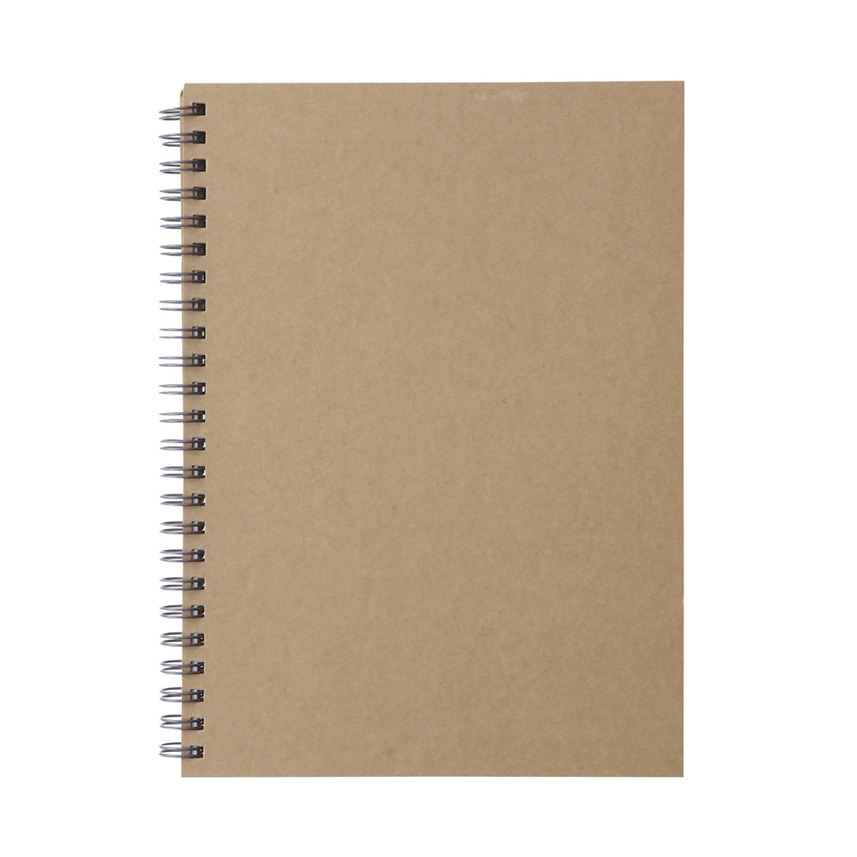 A5 Wirebound Notebook Plain Beige | Stationery | MUJI USA