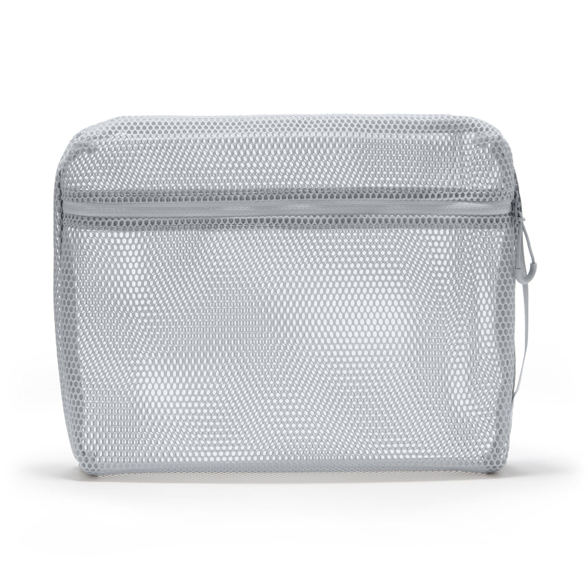 Gusset Mesh Case Large - Gray | Travel Cases | MUJI USA
