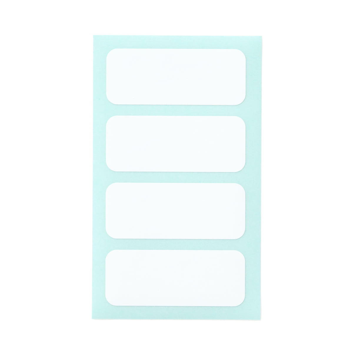 No-Iron Sticker Label 2 x 0.8" | Japanese Stationery | MUJI USA