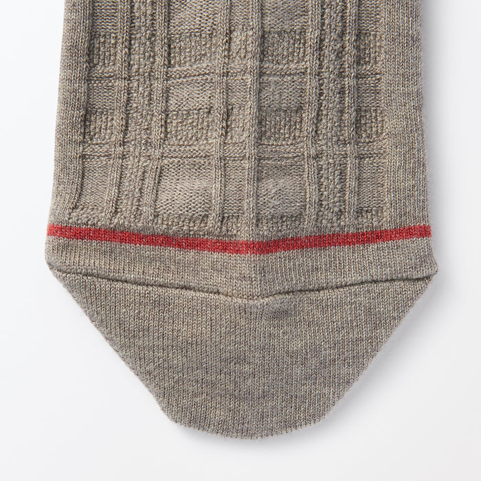 Warm Cotton Patterned Stitch Socks | Women's & Men's Socks | MUJI USA