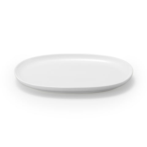 Everyday Tableware Oval Plate Small | Porcelain Dinnerware | MUJI USA