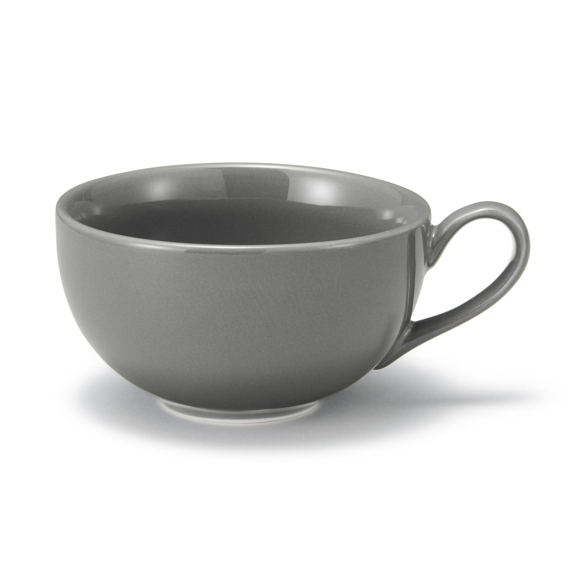Everyday Tableware Teacup - Gray | Porcelain Drinkware | MUJI USA