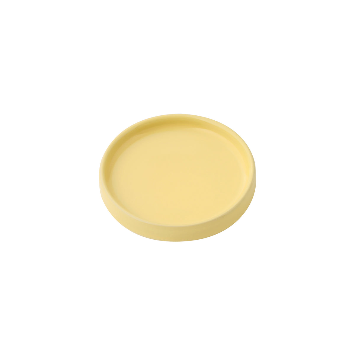 Stoneware Multi Saucer - Light Yellow | Tableware | MUJI USA