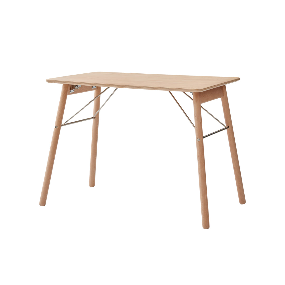 Beech Wood Folding Table | Wood Dining Tables | MUJI USA