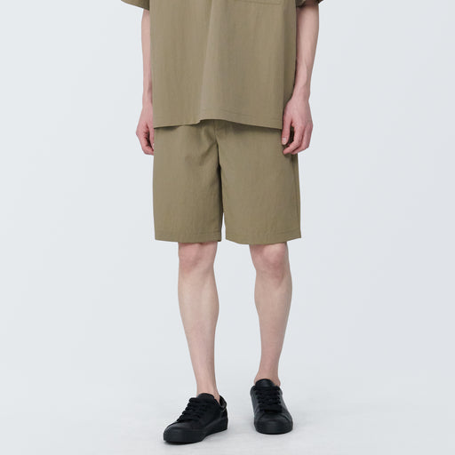 Men's Shorts | Summer Chino Linen Broad Shorts | MUJI USA