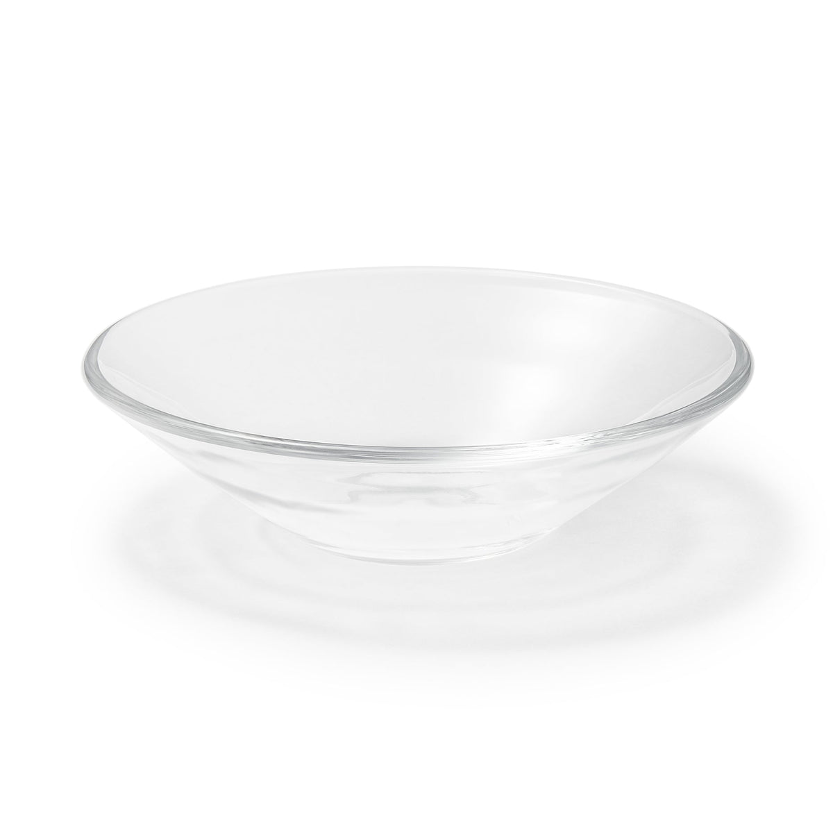 Soda Glass Shallow Bowl - Small | Glassware & Drinkware | MUJI USA