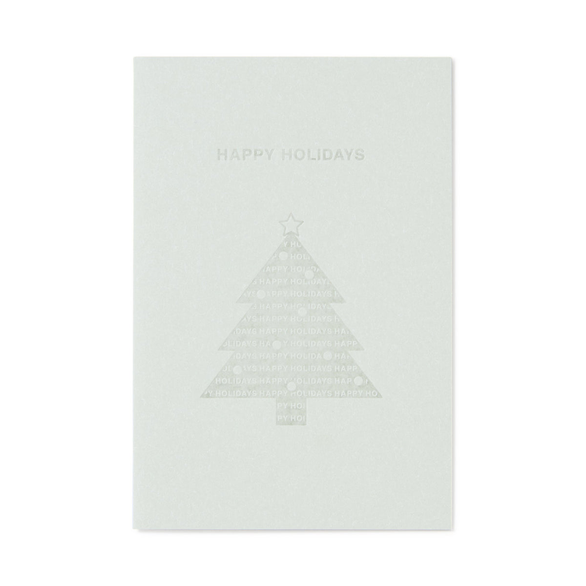 Message Card - Tree | Gift Wrapping | MUJI USA