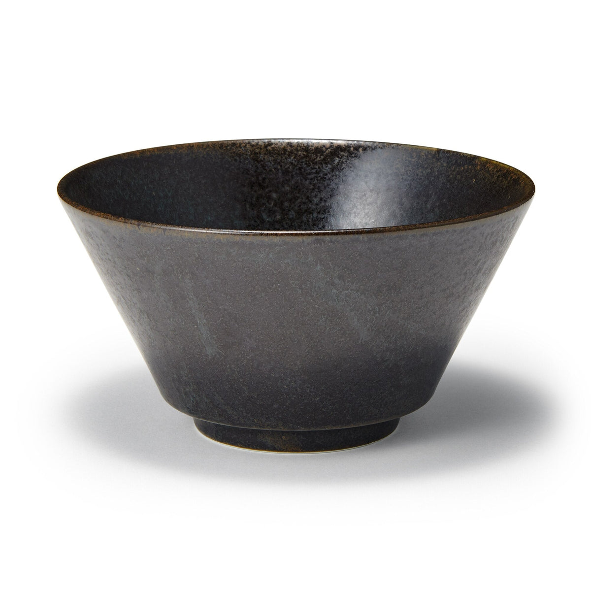Mino Ware Bowl - Black | Porcelain Dinnerware | MUJI USA