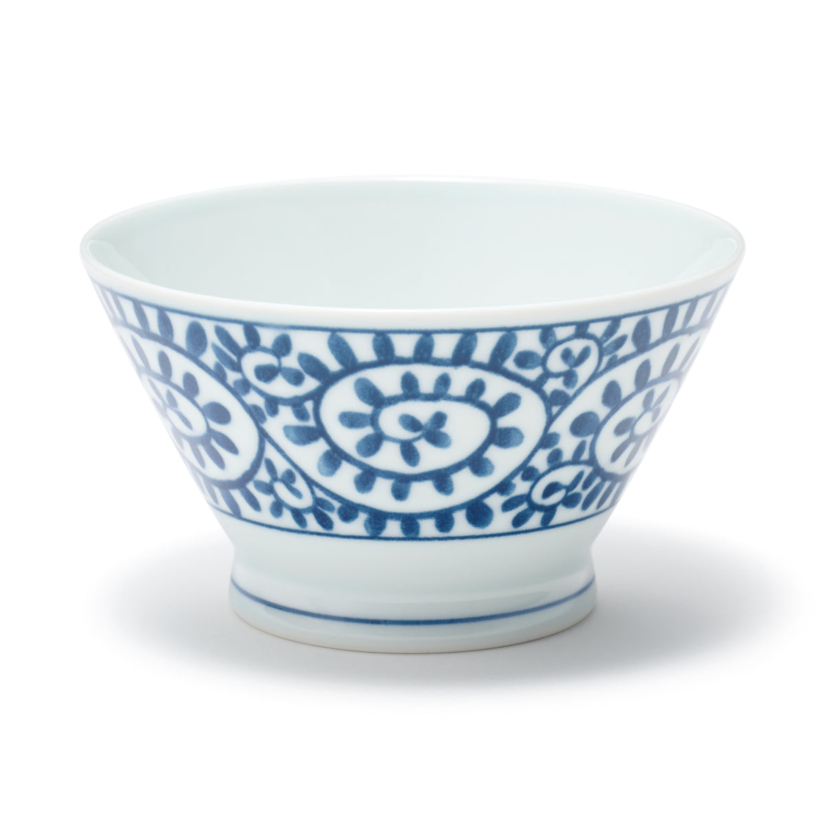 Hasami Ware Rice Bowl - Arabesque | Japanese Tableware | MUJI USA