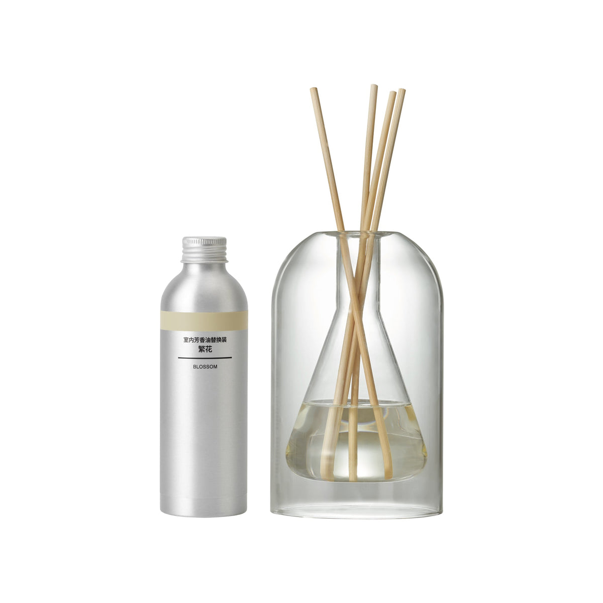Fragrance Oil Diffuser Set Flower Blossom | Aromatherapy | MUJI USA