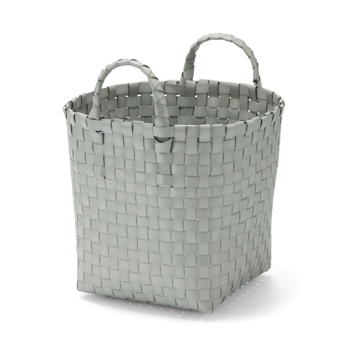 Recycled PP Strapping Band Hand-Woven Basket | Home Storage | MUJI USA