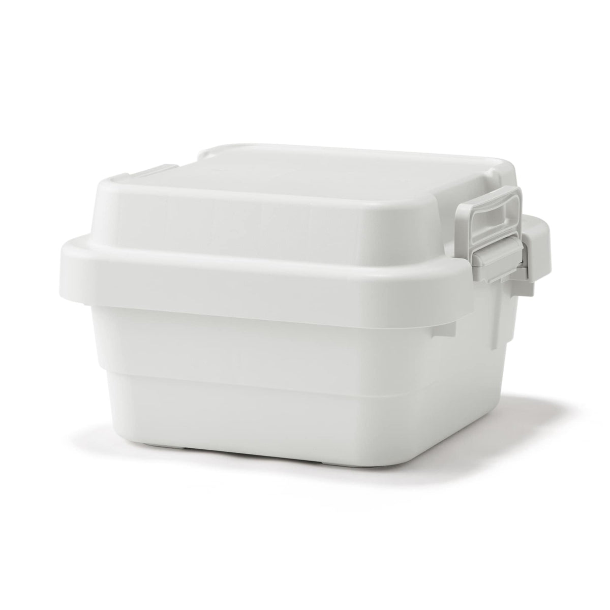 Heavy Duty Polypropylene Shallow Storage Box 19 Qt | MUJI USA