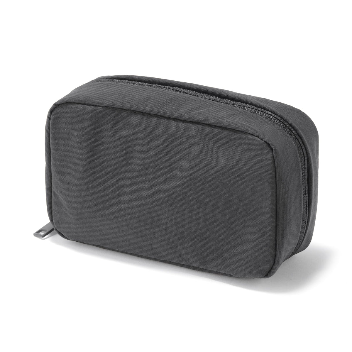 Wrinkled Nylon Wide-Opening Pouch | Travel | MUJI USA