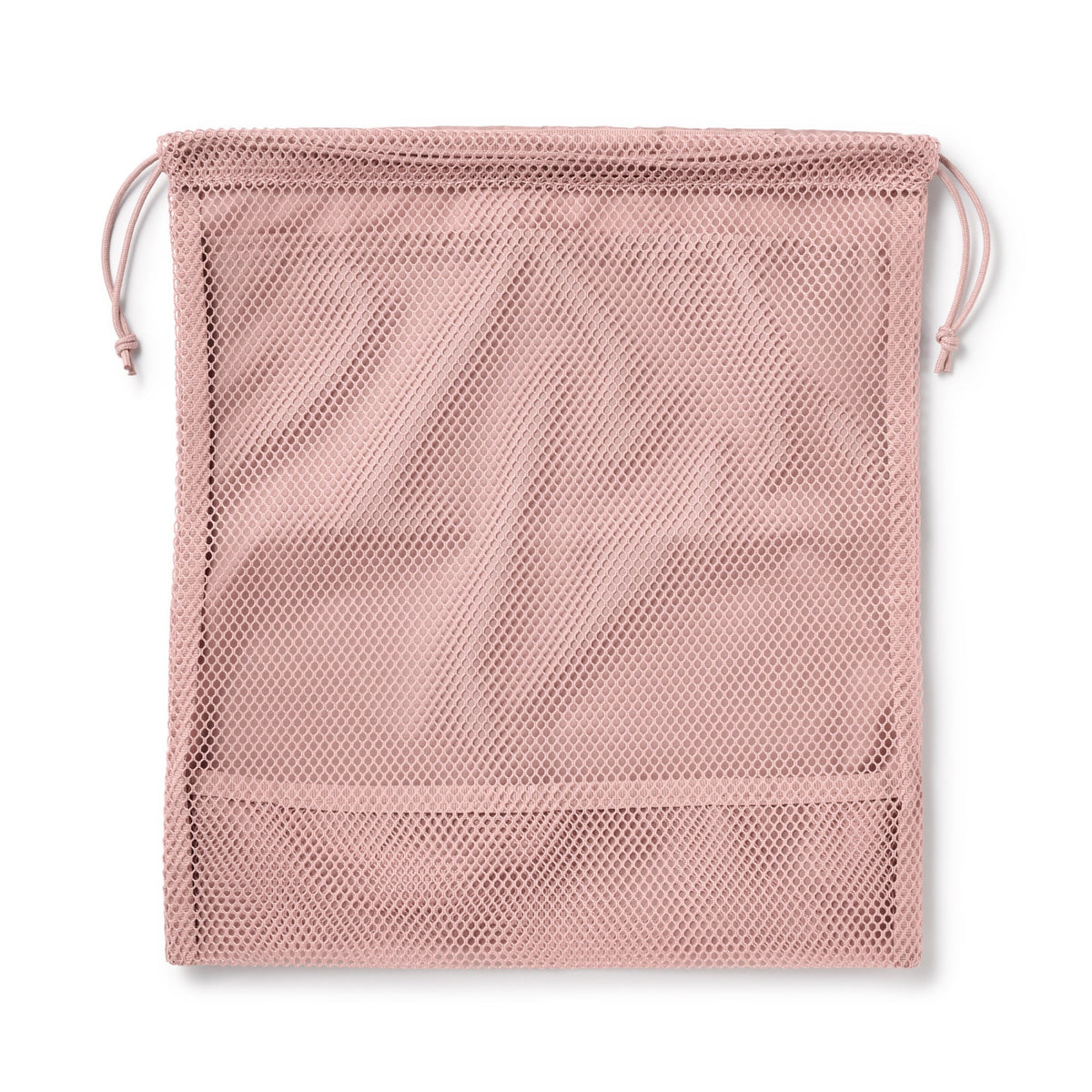 Polyester Mesh Drawstring Bag | Travel Packing Bags | MUJI USA