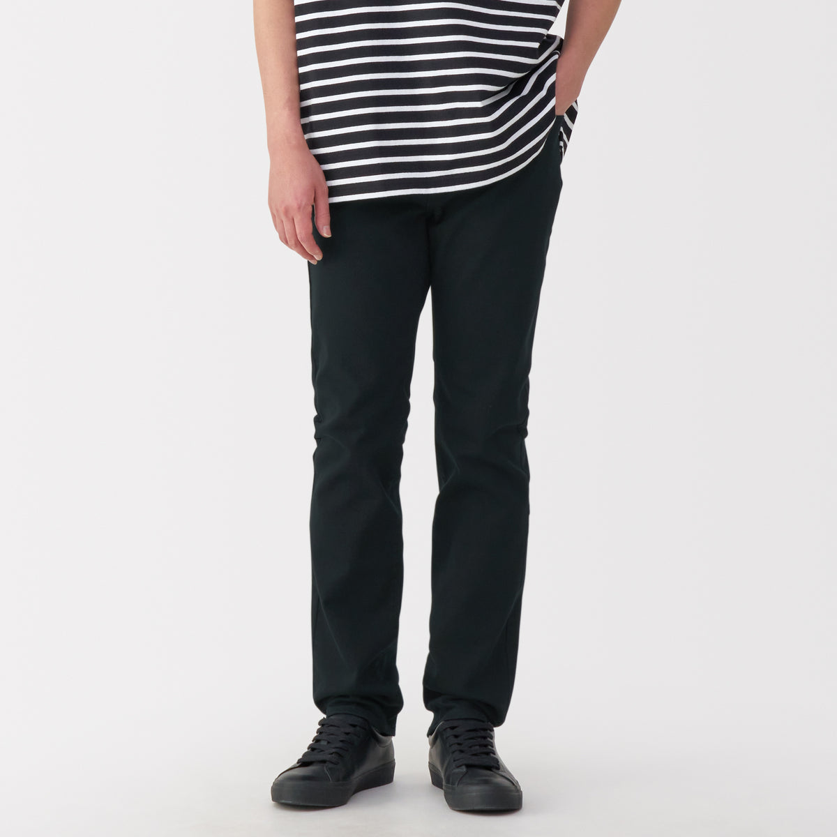 Men's Stretch Denim Slim Pants L30" | Men's Jeans | MUJI USA