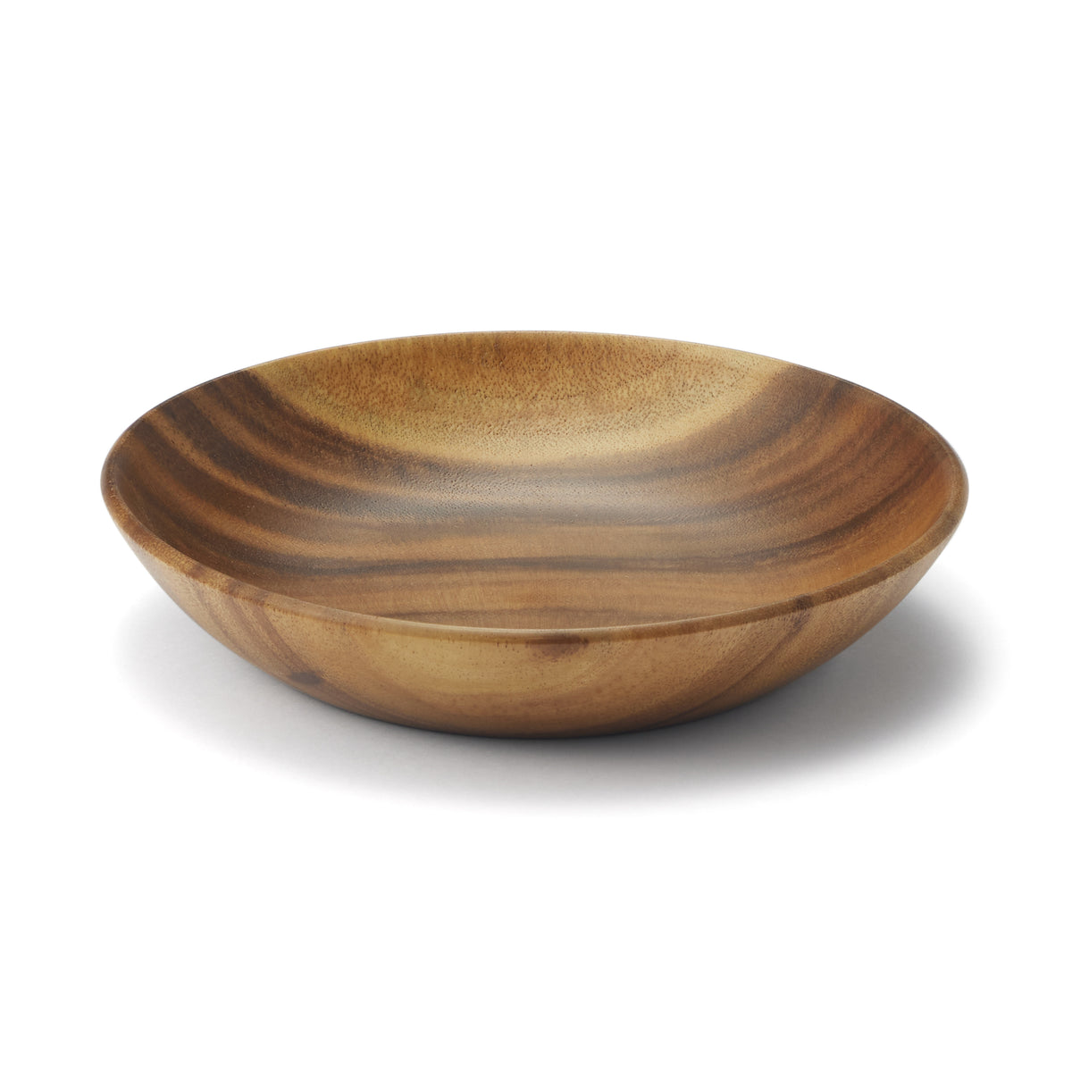 Acacia Deep Plate Dia. 7.9" | Wooden Tableware | MUJI USA