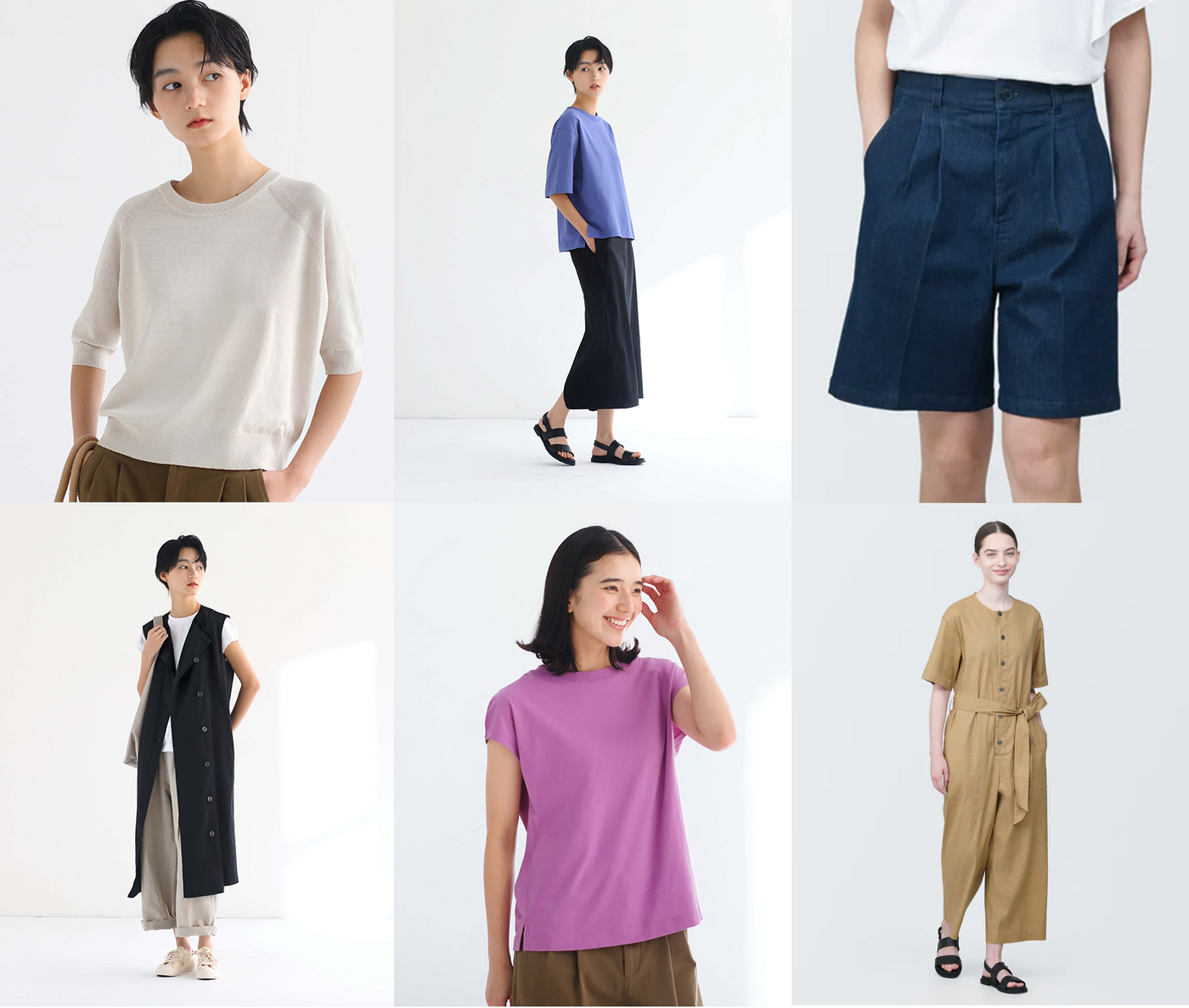 Women's Summer Lookbook | Summer Apparel | MUJI USA