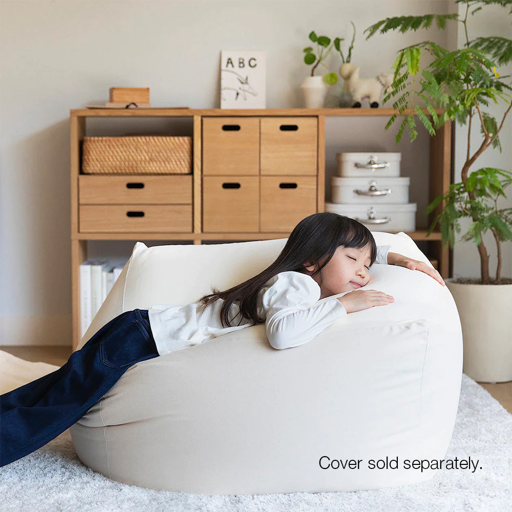 Body Fit Cushion | Pouf & Bean Bag Chair | MUJI USA