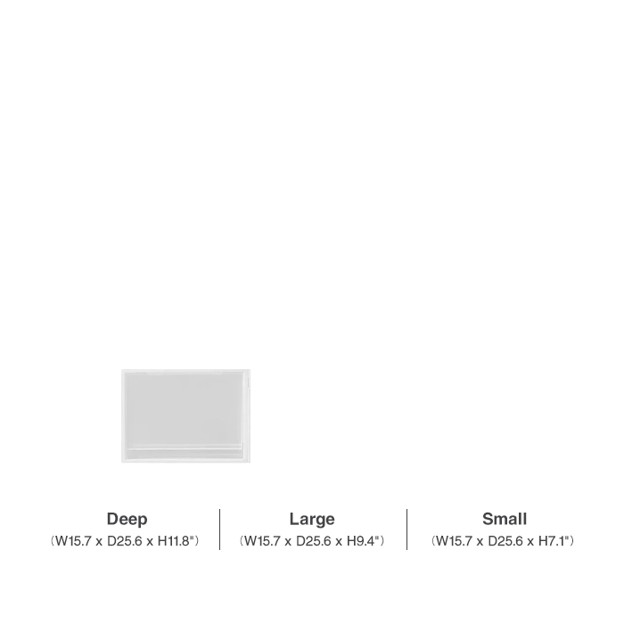 Plastic Storage Drawers | Clear Closet Storage | MUJI USA
