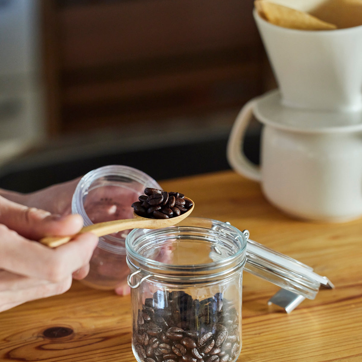 Soda Glass Storage Jar | Kitchen Storage | MUJI USA