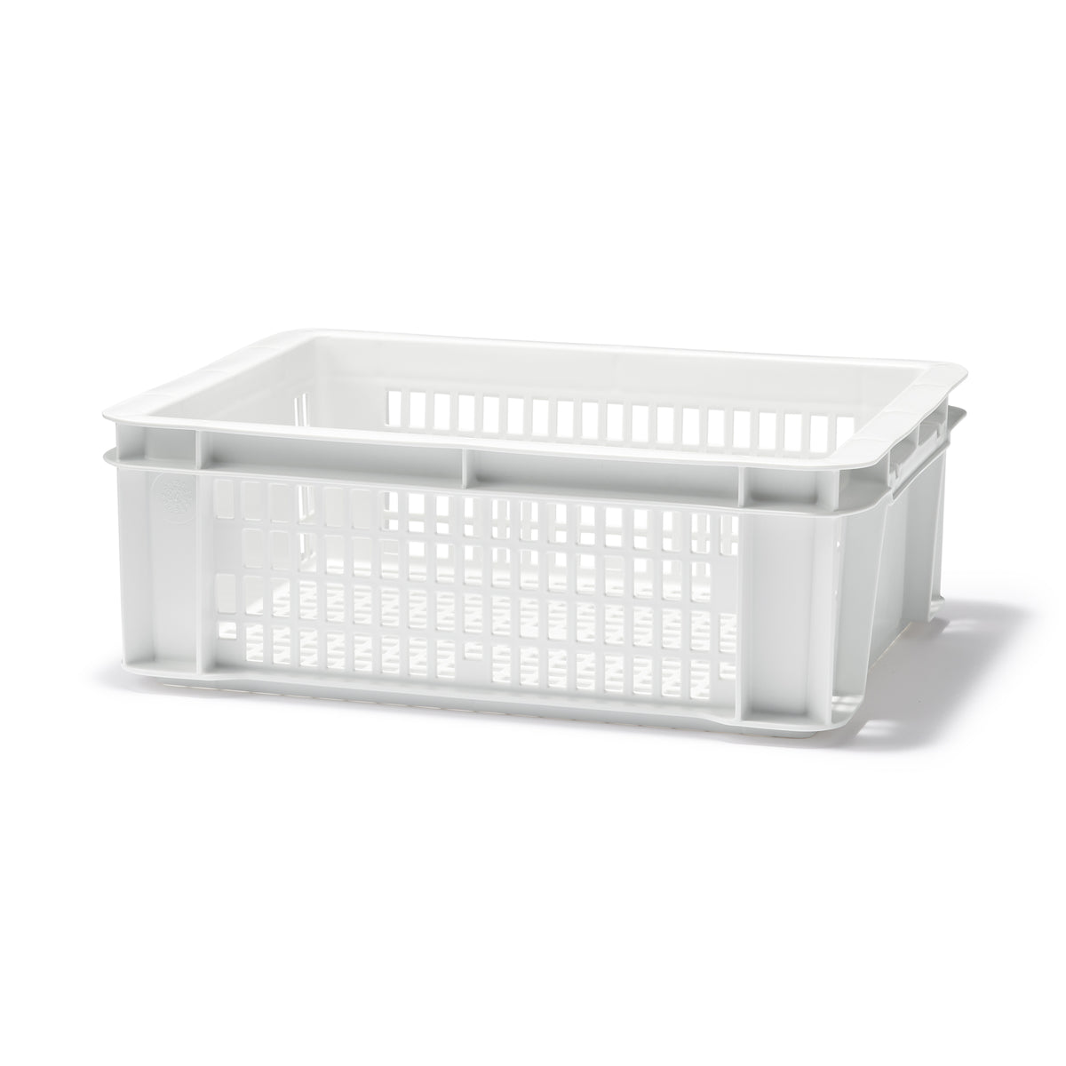 Polypropylene Mesh Container White Gray | Found MUJI | MUJI USA