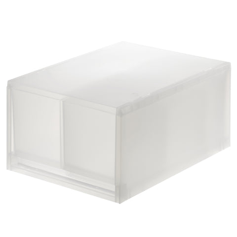 Polypropylene Case 2 Drawer Deep | Storage Drawers | MUJI USA
