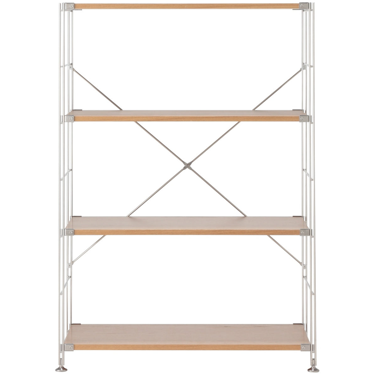 SUS Shelving Unit - Oak - Wide - Medium | MUJI USA