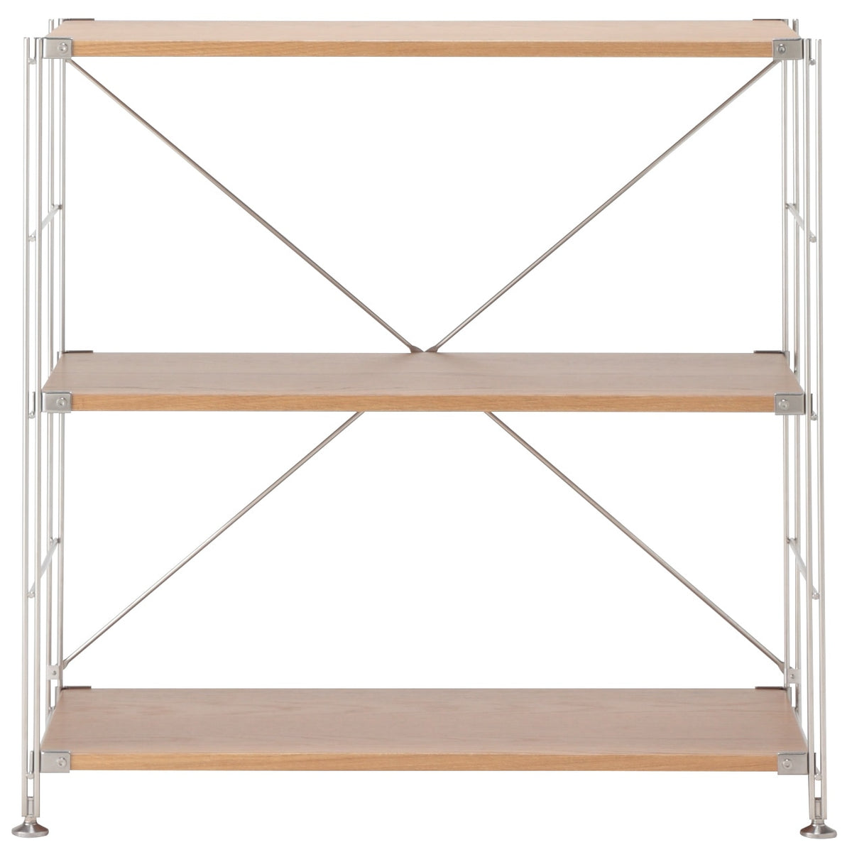 SUS Shelving Unit - Oak - Wide - Small | MUJI USA