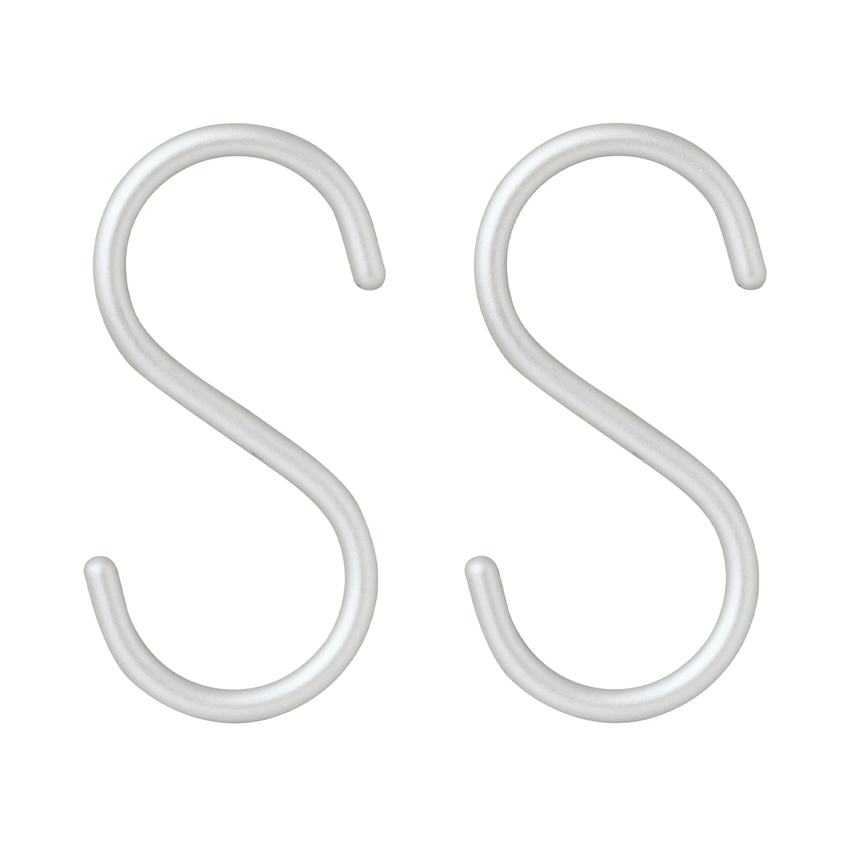Aluminum S Hook 2 Pieces Set | Storage Hooks | MUJI USA