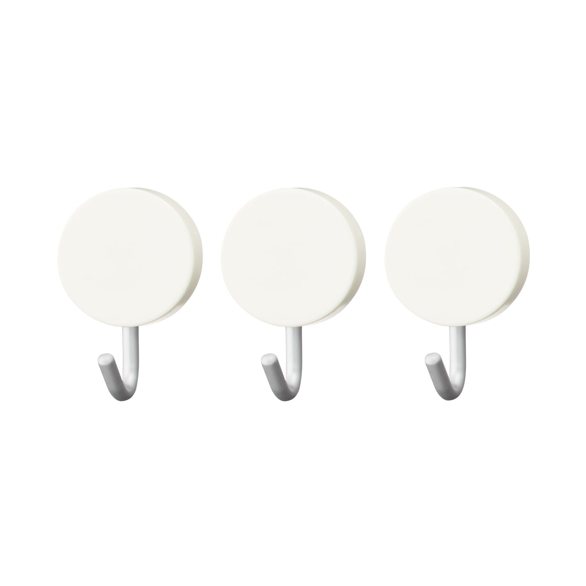 Aluminum Hook with Magnet 3 Pieces Set | Storage Hooks | MUJI USA