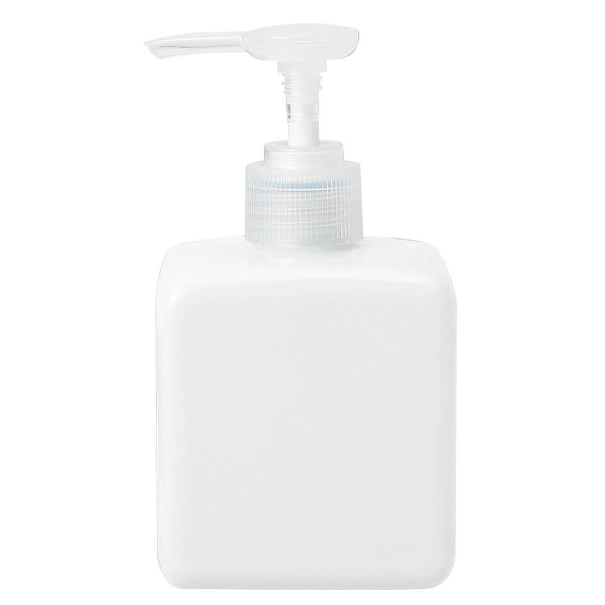 White Porcelain Square Dispenser | Bathroom Accessories | MUJI USA