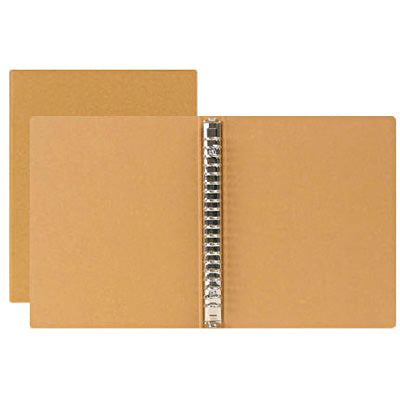 Kraft Paper Binder - Beige | File Organization | MUJI USA