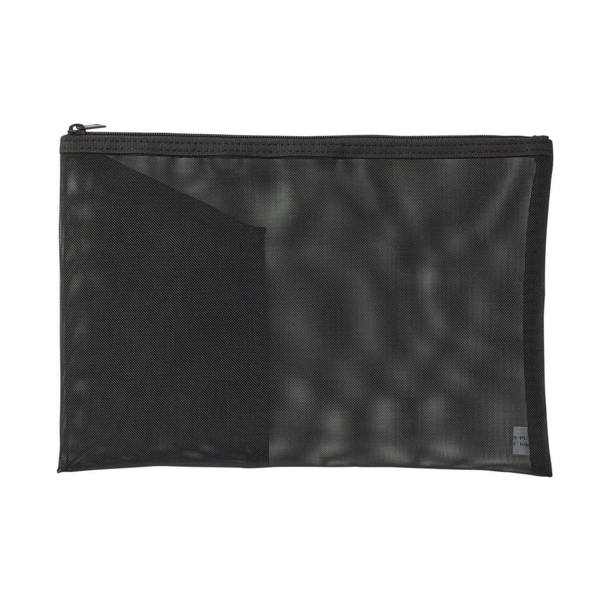 Nylon Mesh Pouch with Pocket | Stationery | MUJI USA