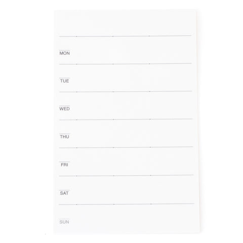 Weekly Sticky Note | Sticky notes & Memo Pads | MUJI USA