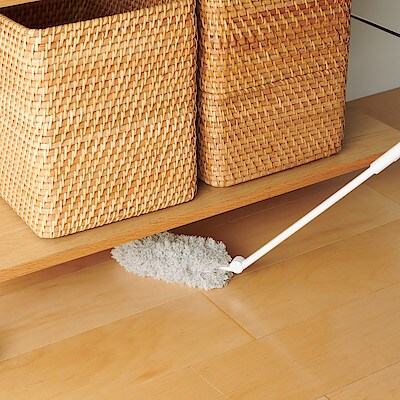 Microfiber Mini Handy Mop (Telescopic Handle) | Cleaning System | MUJI USA